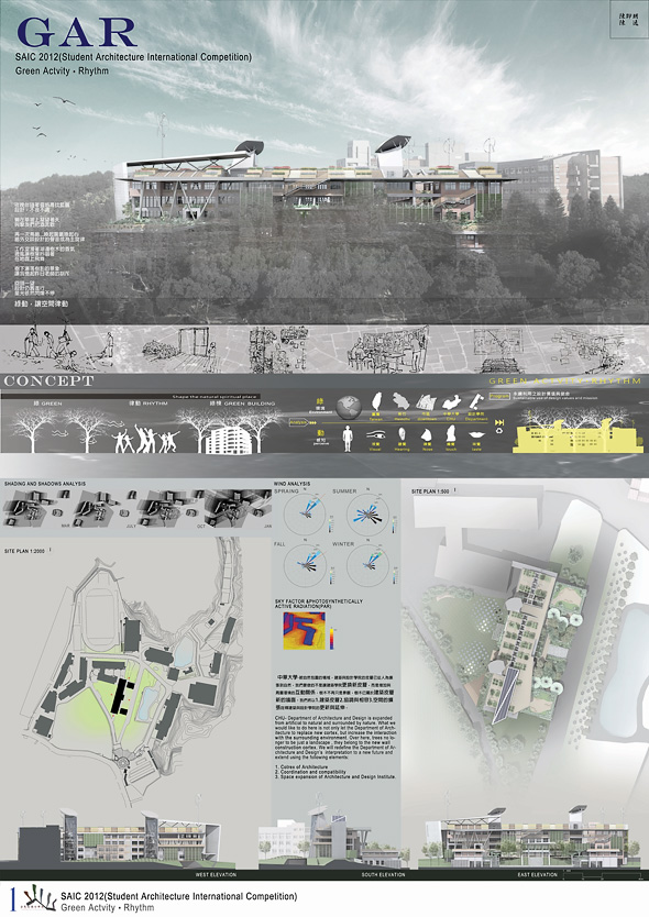 Professor of architecture, Cheng-Li Cheng led students of master’s ...